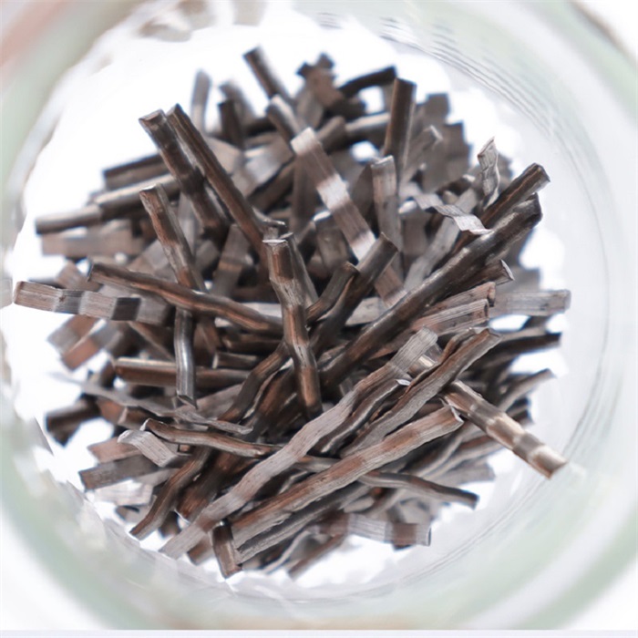 Factors affecting properties of mill cut steel fiber