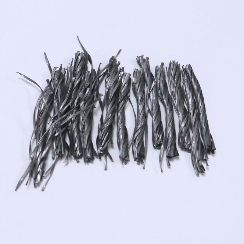 Polypropylene twisted fiber for Concrete Reinforcement -Fuluorui